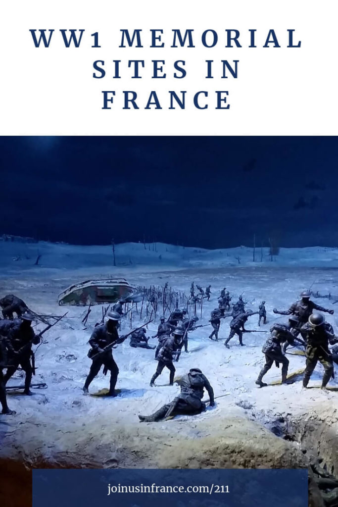 WW1 memorial sites in France Show Notes | Join Us in France Travel Podcast