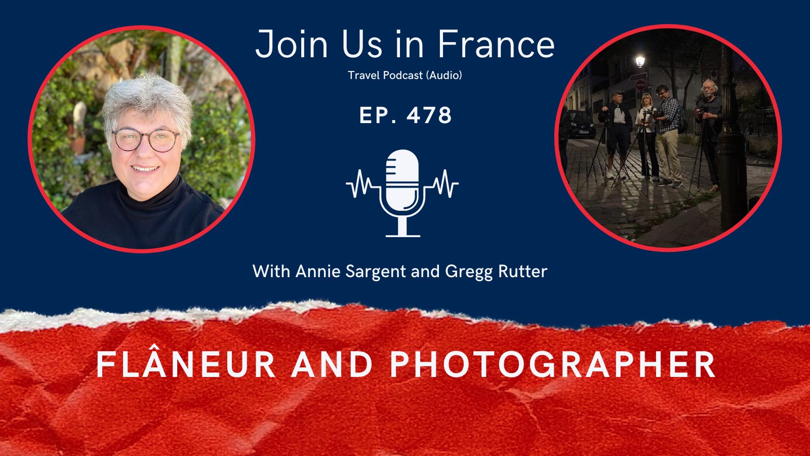 Flâneur and Photographer - Join Us in France Travel Podcast